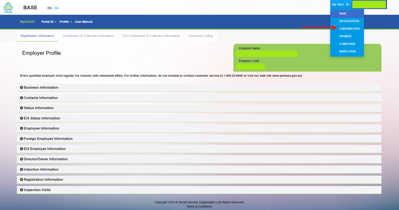 How to Pay SOCSO + EIS Contributions - Aip Technology